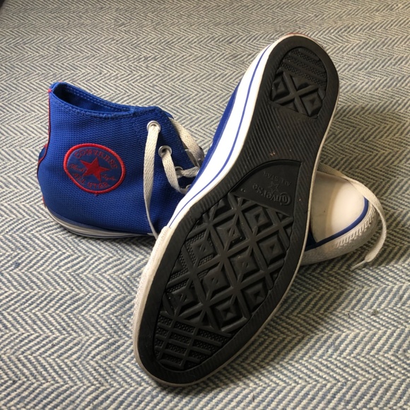 Converse | Shoes | Red White And Blue Converse All Stars | Poshmark